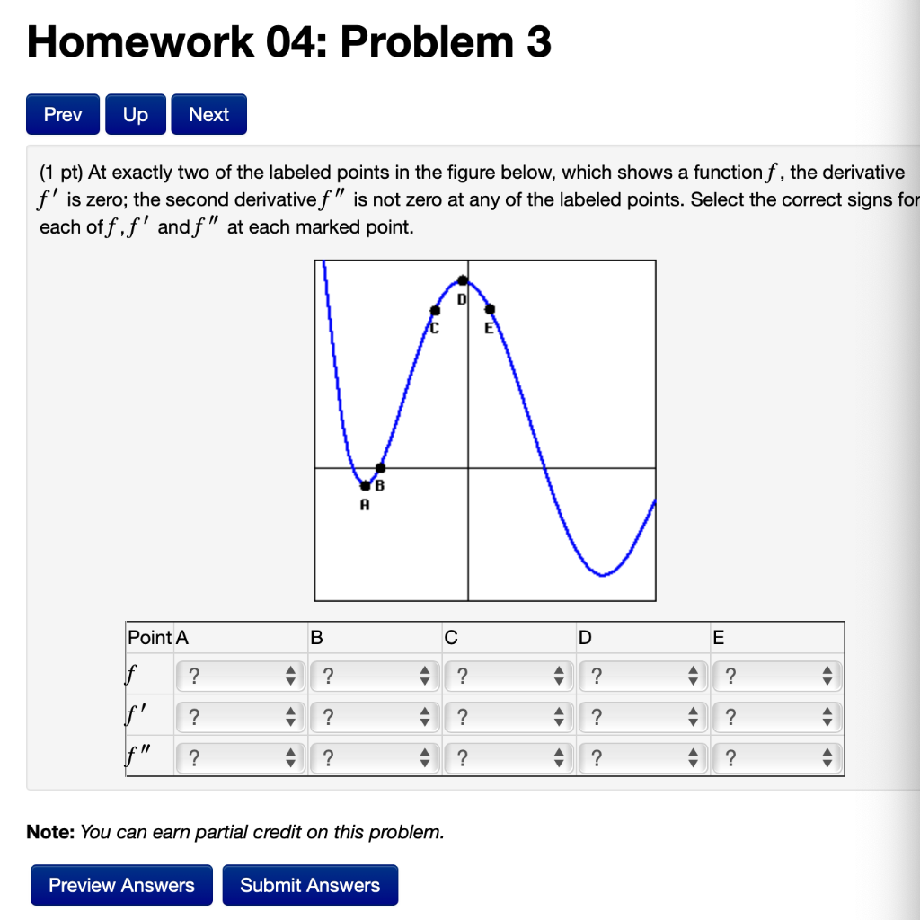 Solved Homework 04: Problem 3 Prev Up Next (1 pt) At exactly | Chegg.com