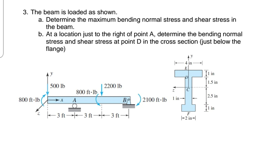 How To Calculate Normal Stress In A Beam - The Best Picture Of Beam