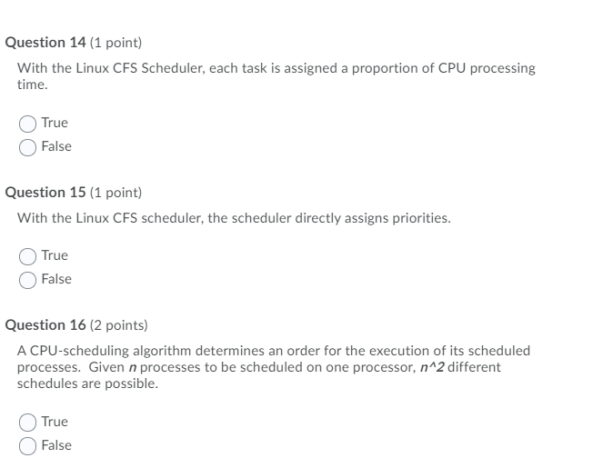 Solved Question 8 (1 point) Non-Uniform Memory Access (NUMA) | Chegg.com
