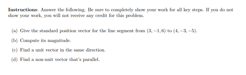 Solved Instructions: Answer the following. Be sure to | Chegg.com
