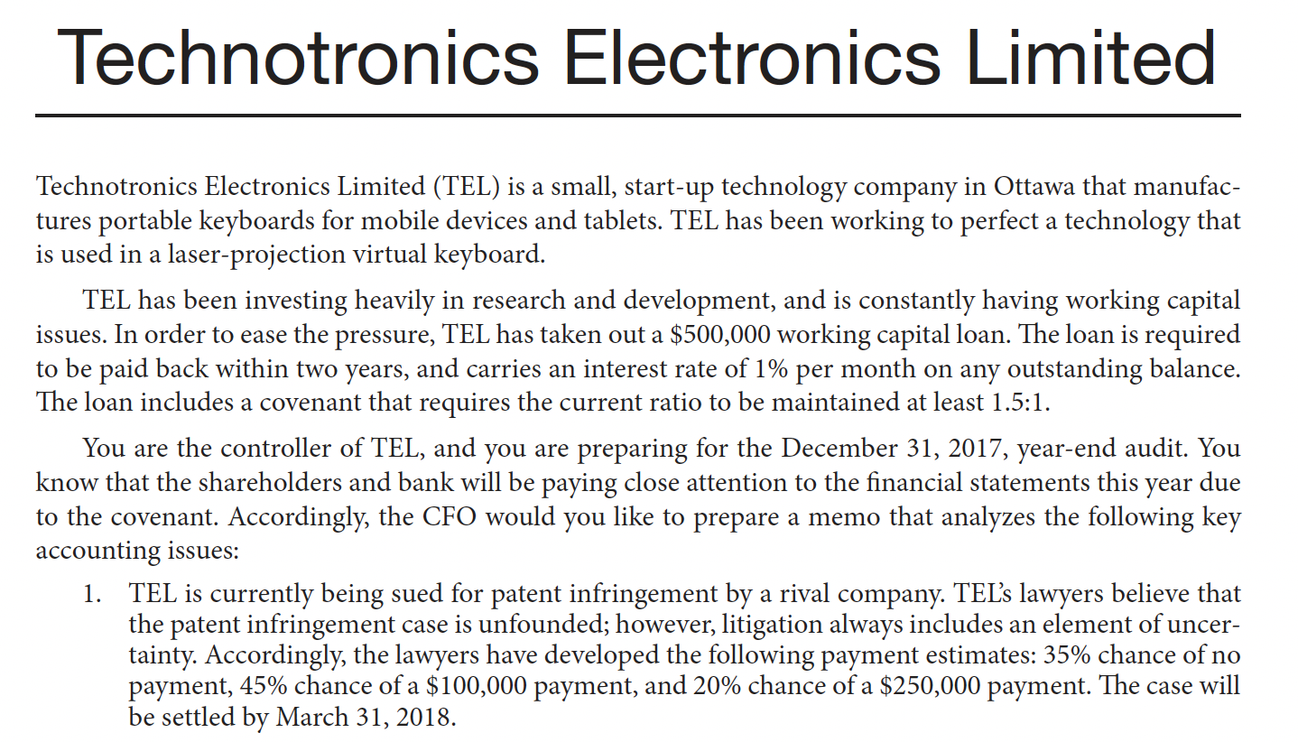 Technotronics Electronics Limited Technotronics | Chegg.com