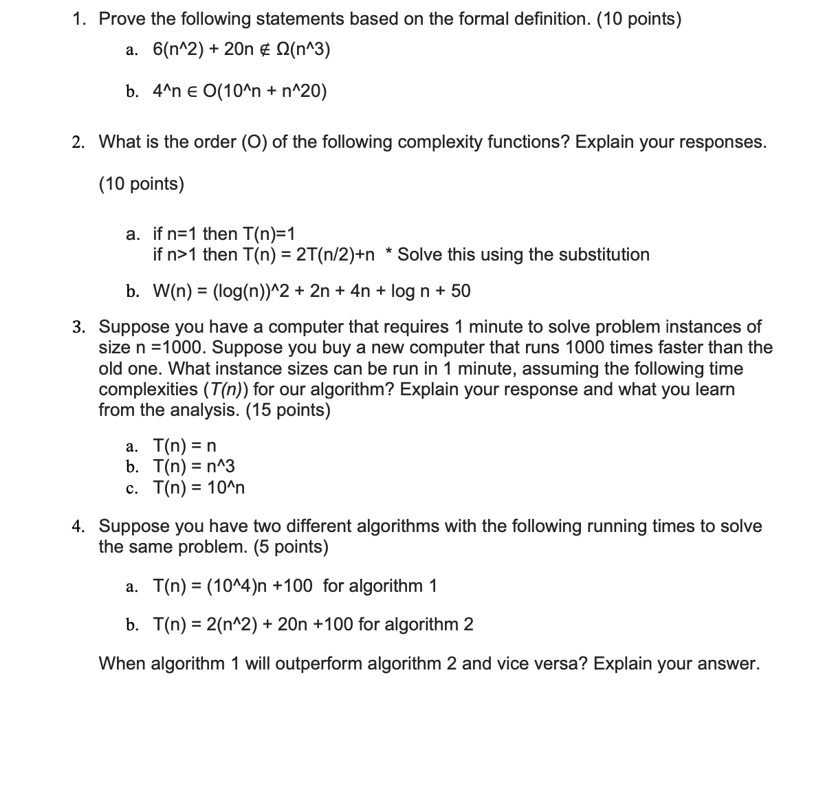 Solved 1. Prove the following statements based on the formal | Chegg.com