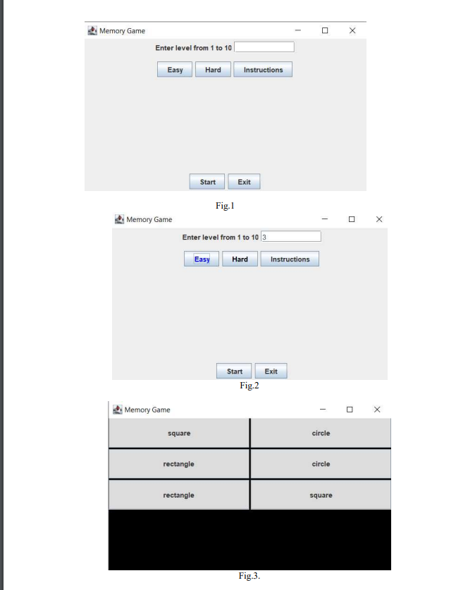 Solved Write a memory game program shown in Fig.l. The | Chegg.com