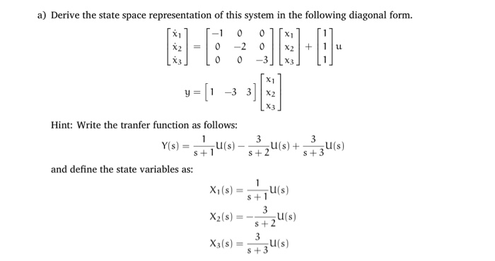 Solved Q4. Consider the transfer function system defined by | Chegg.com