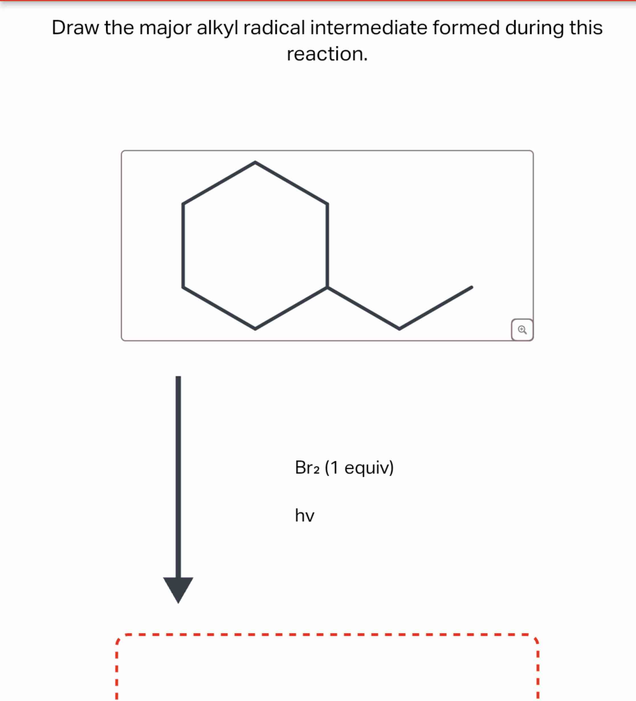 Solved Draw the major alkyl radical intermediate formed | Chegg.com