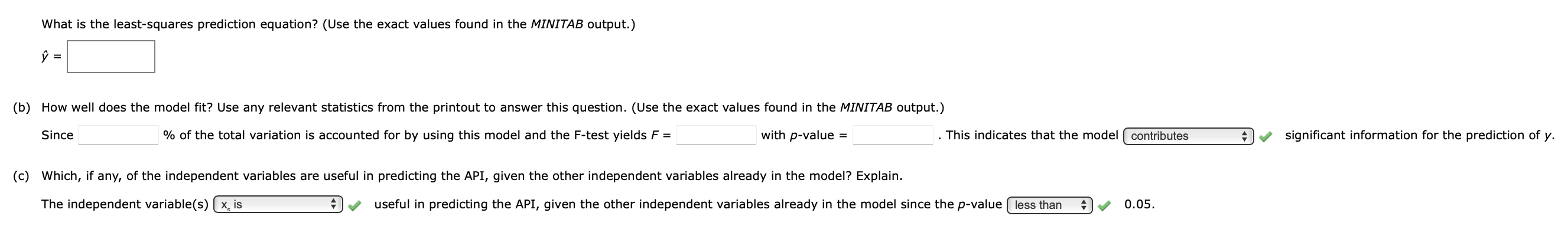 Solved The Academic Performance Index (API) has been used to | Chegg.com