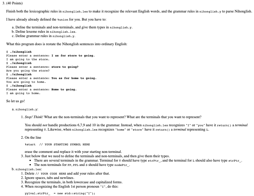 Solved ONLY ANSWER #3 Please only update the two files | Chegg.com