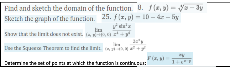 Solved ind and sketch the domain of the function. 8. | Chegg.com