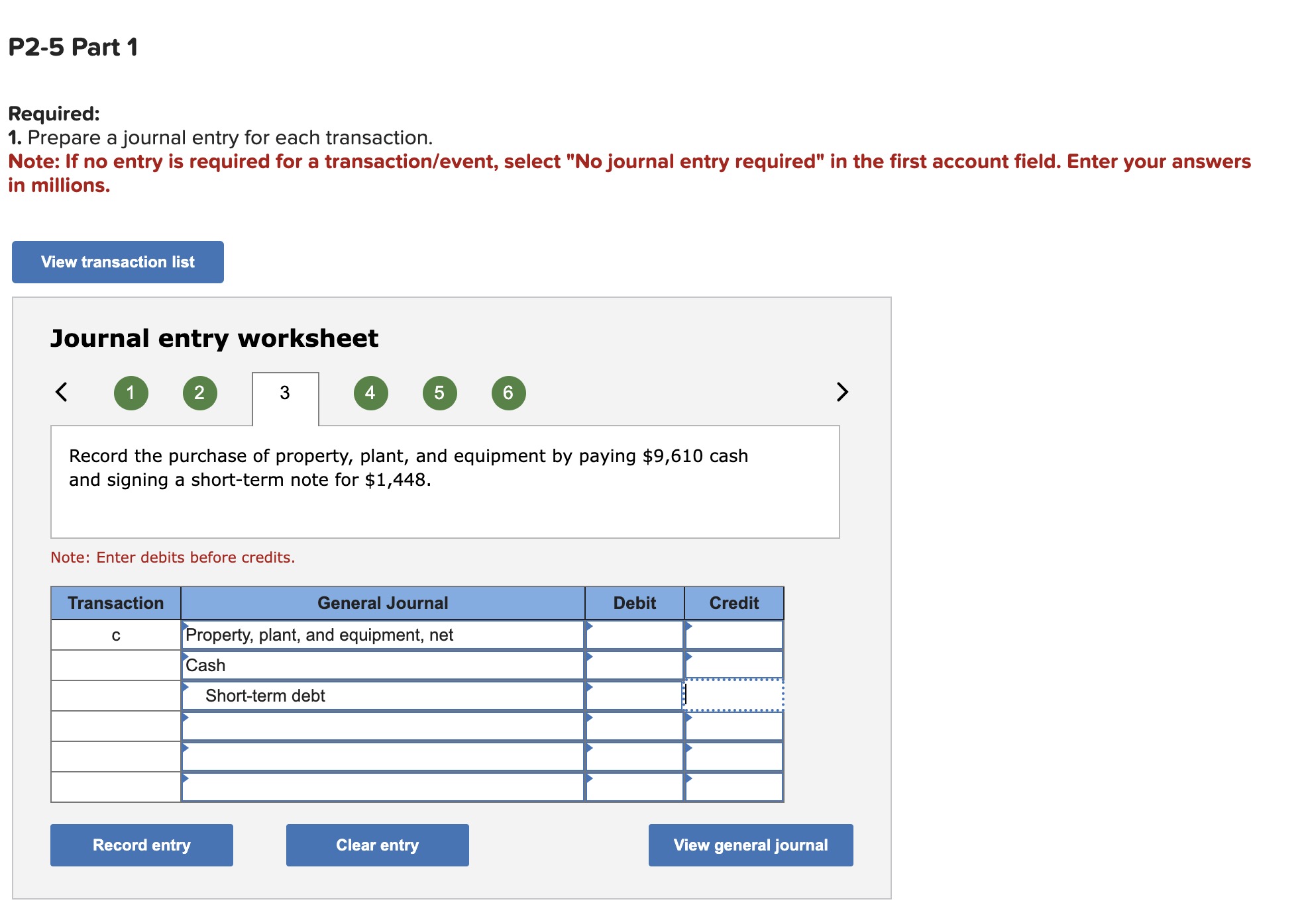 Solved Required: 1. Prepare a journal entry for each | Chegg.com