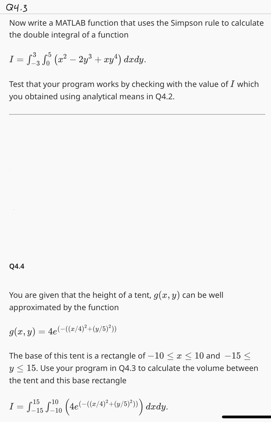 Solved In many engineering applications, you will need to | Chegg.com