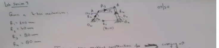 Solved Perform acceleration analysis using graphical method | Chegg.com