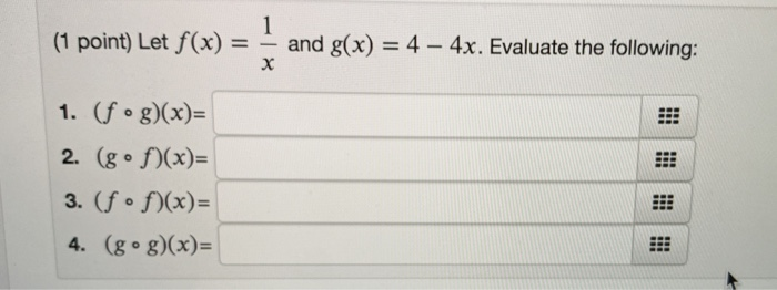 Solved 5x + 5 and g(x) = x2 +9.Find f + g, f-g, f . gand-, . | Chegg.com