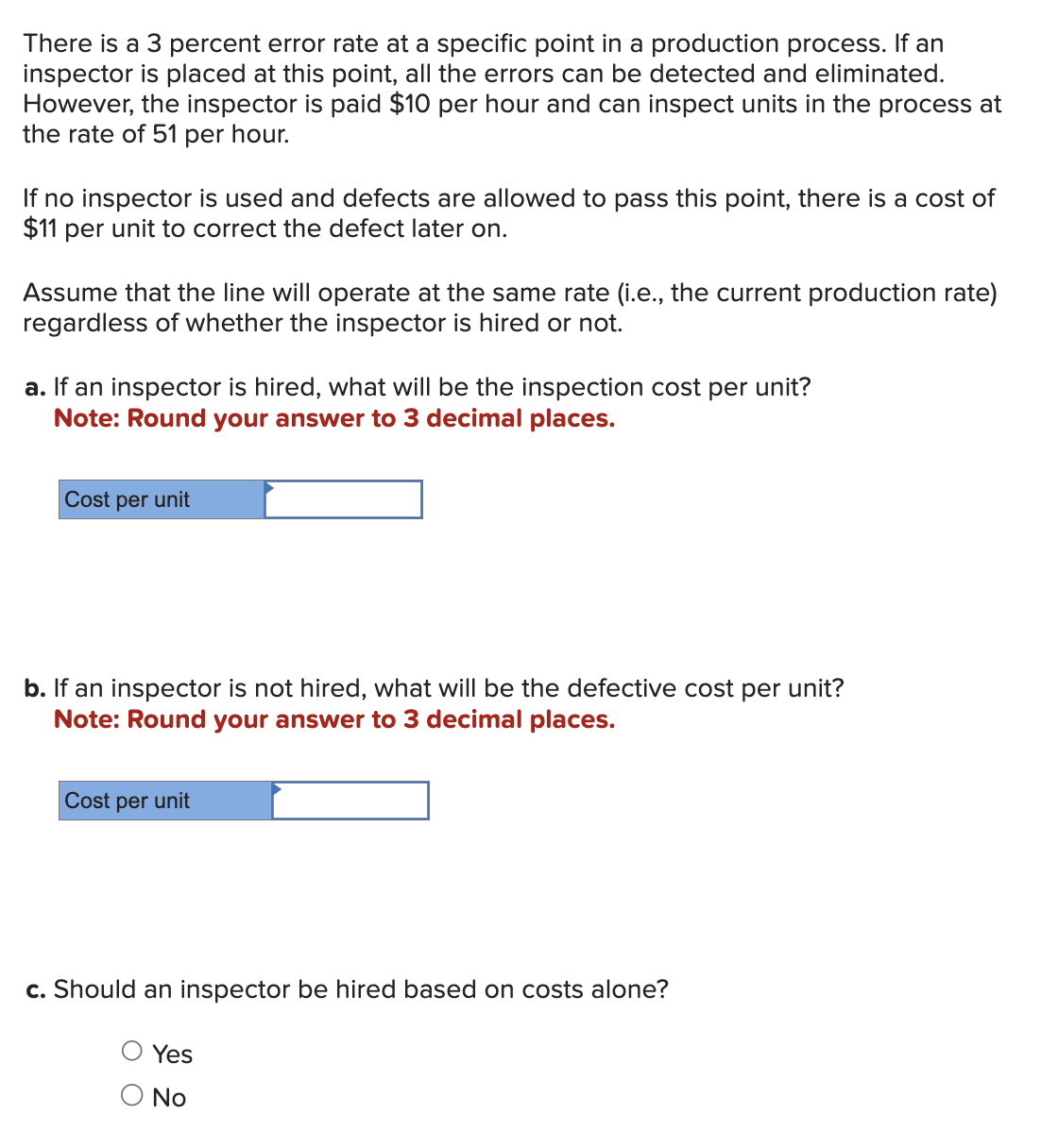 Solved There is a 3 percent error rate at a specific point | Chegg.com