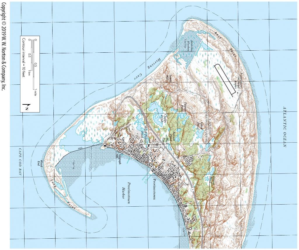Solved What kind of landform is Long point? | Chegg.com