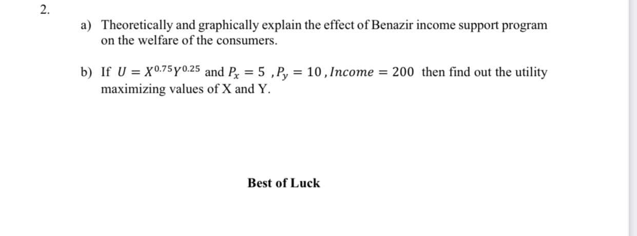 Solved 2. a) Theoretically and graphically explain the | Chegg.com