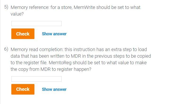 Solved For the given steps of the multicycle implementation | Chegg.com