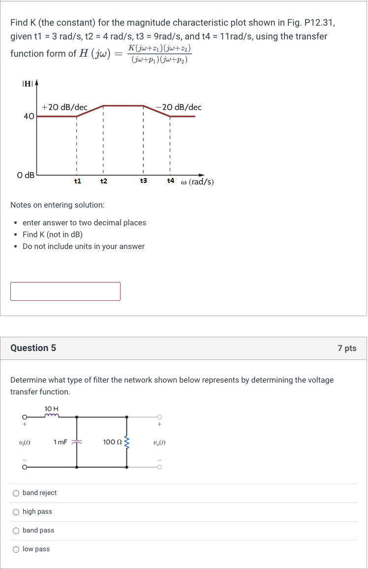 Solved Find K (the constant) for the magnitude | Chegg.com