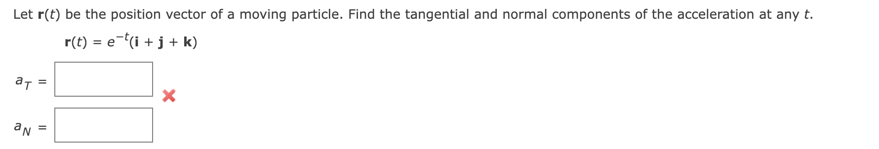 Solved Let r(t) be the position vector of a moving particle. | Chegg.com