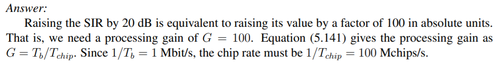 Solved A direct-sequence spread-spectrum system transmits at | Chegg.com