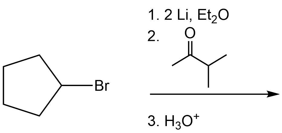 Solved Determine the major organic product for the reaction | Chegg.com