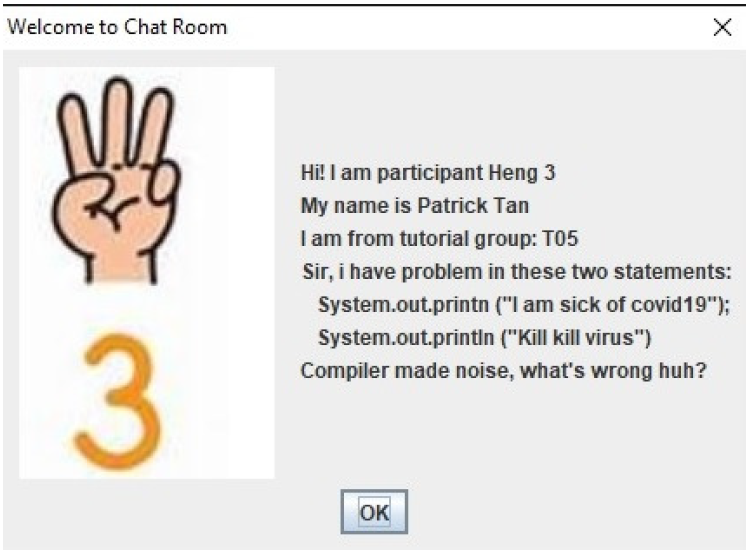 Solved Java GUI program Objectives - 4 student buttons - 1 | Chegg.com