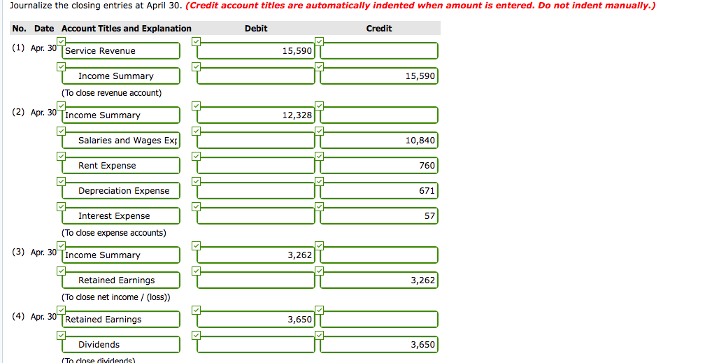 Solved Exercise 4-4 (Part Level Submission) The adjusted | Chegg.com