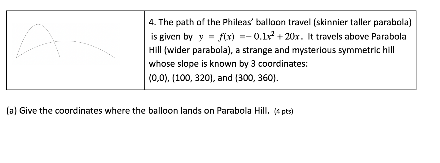 Solved 4. The path of the Phileas’ balloon travel | Chegg.com