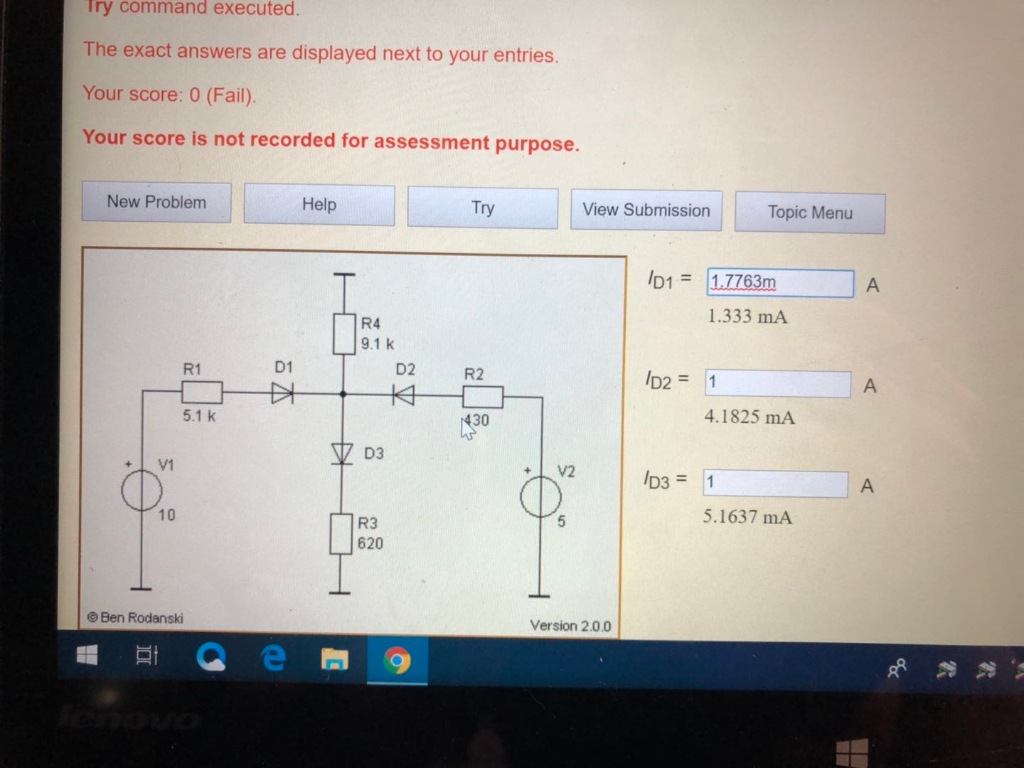 Solved In the circuit shown below, calculate the current | Chegg.com