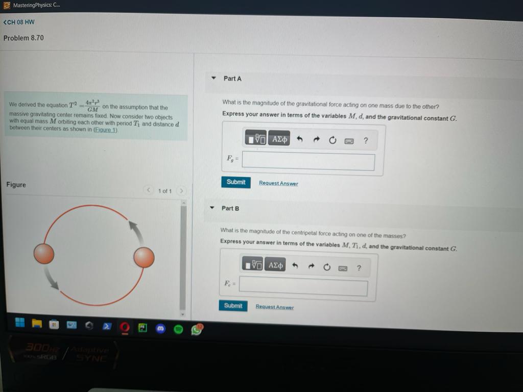 Solved We derived the equation T2=GM4π2r3 on the assumption | Chegg.com