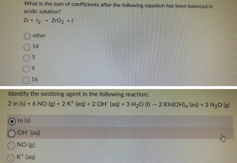 Solved What is the sum of coefficients after the following | Chegg.com