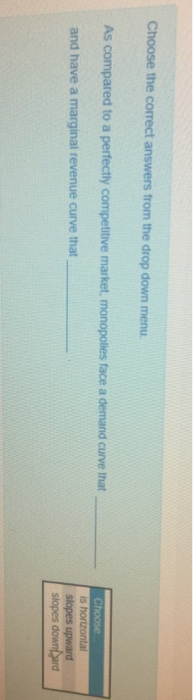 Solved Choose the correct answer from the dropdown menu The | Chegg.com