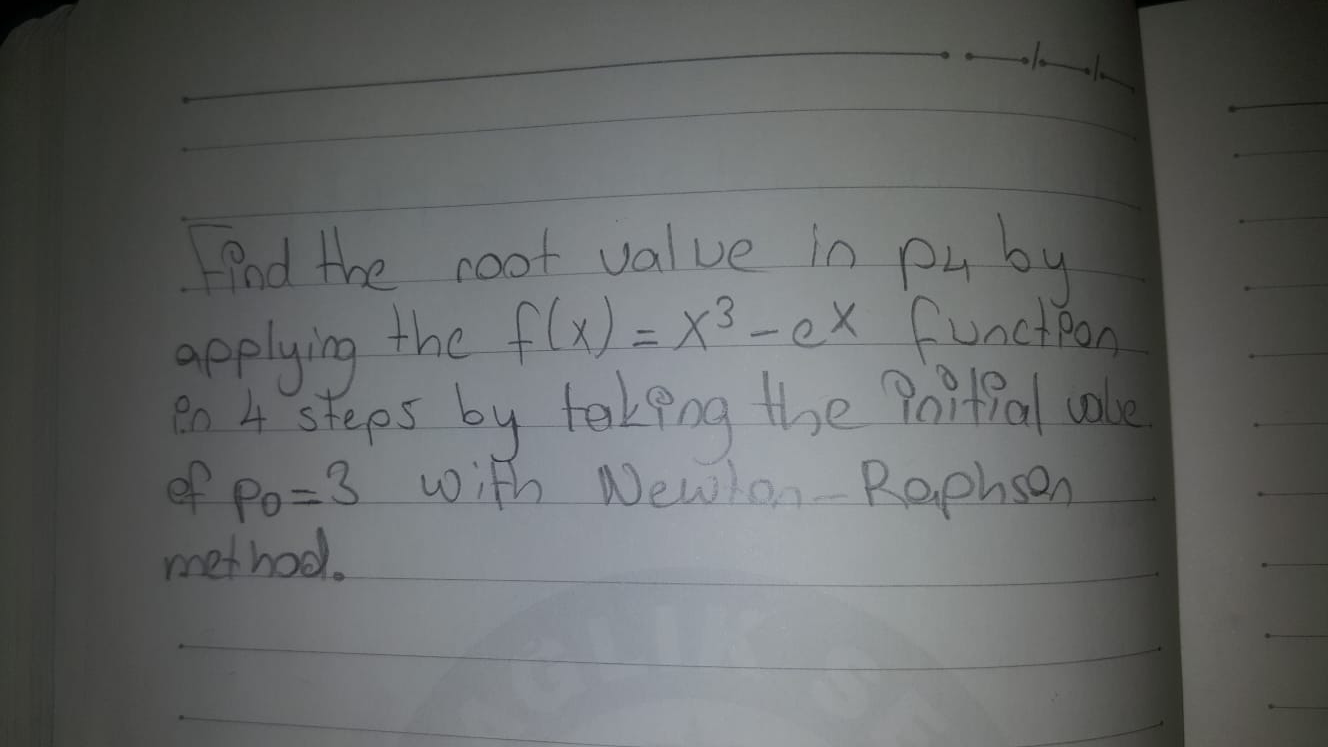 Solved Find the noot value in pu by applying the f(x) = X3 - | Chegg.com