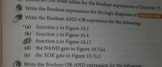 Solved FIGURE 10.17 A three-variable truth table 0 0 11 | Chegg.com