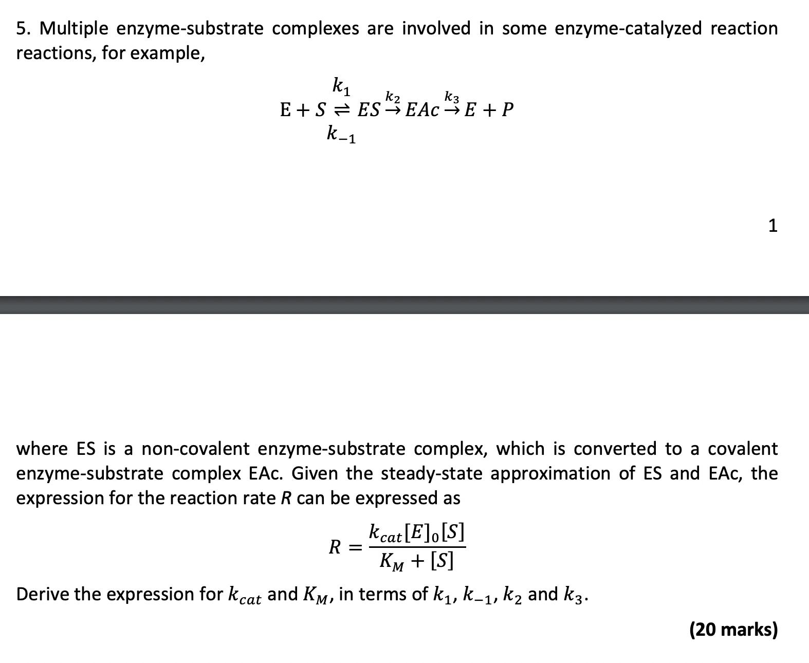 Solved Multiple enzyme-substrate complexes are involved in | Chegg.com