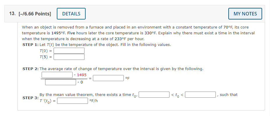 Solved When an object is removed from a furnace and placed | Chegg.com