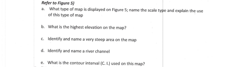 Solved a. What type of map is displayed on Figure 5; name | Chegg.com