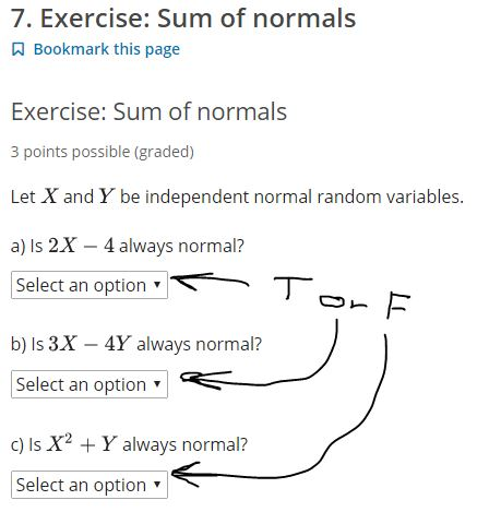 Solved 7. Exercise: Sum of normals Bookmark this page | Chegg.com
