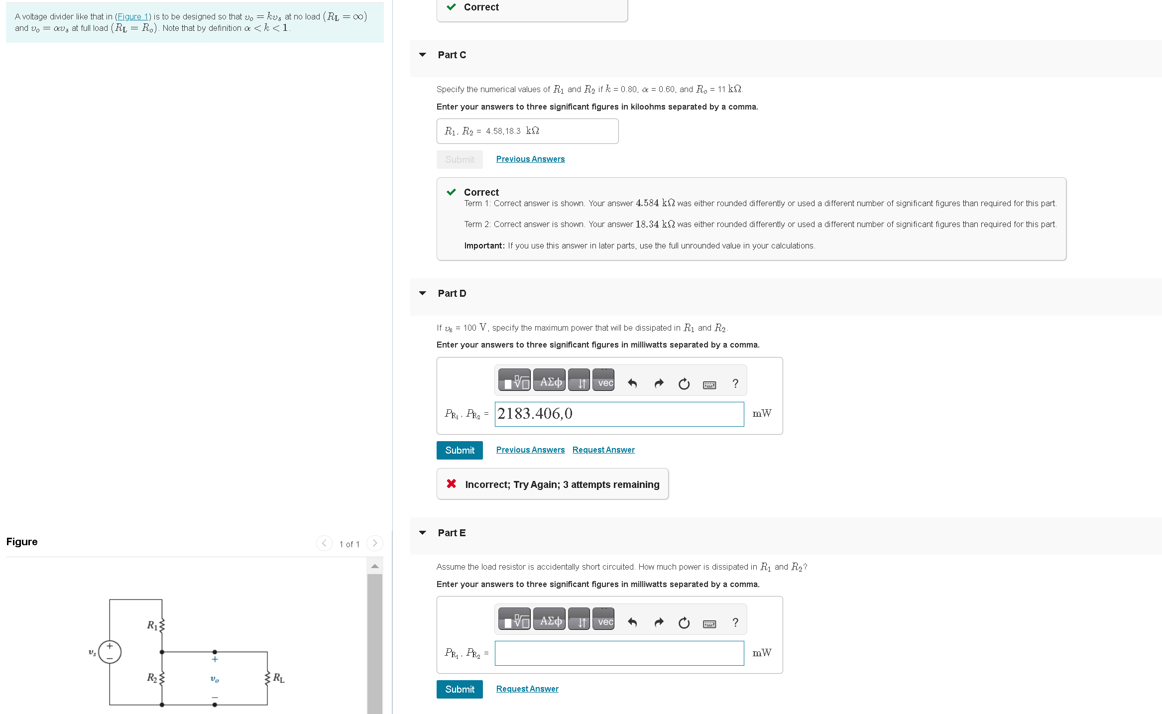 Solved PLEASE ANSWER ALL PARTS ASAP!!!!!!!!!!! A voltage | Chegg.com