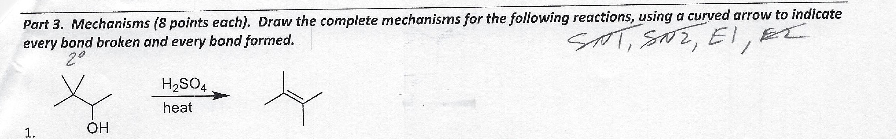 Draw the complete mechanisms for the following | Chegg.com