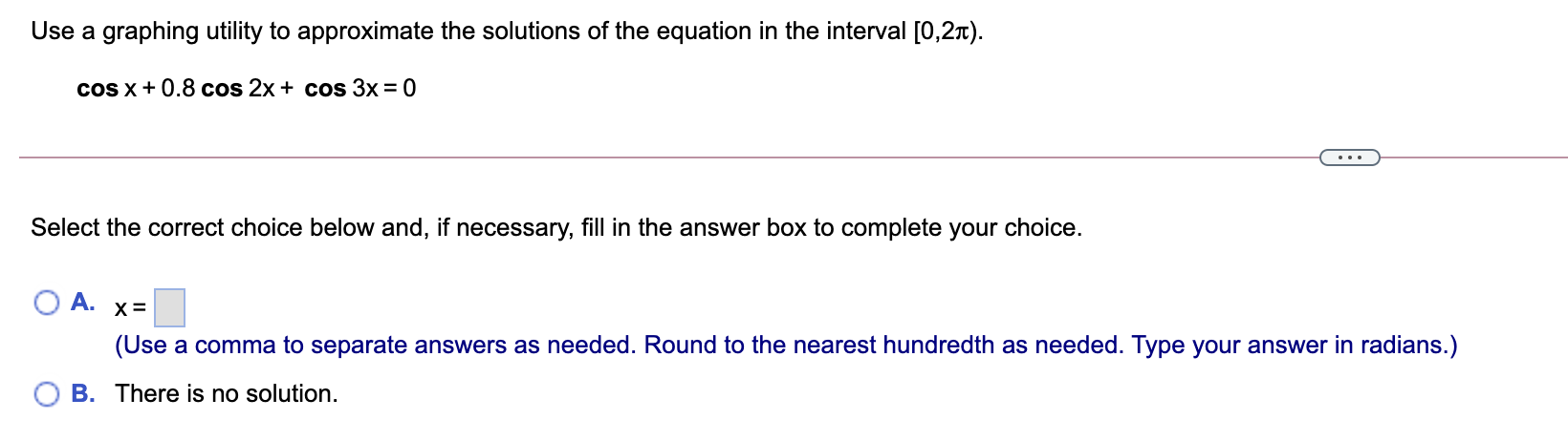 Solved Use a graphing utility to approximate the solutions | Chegg.com