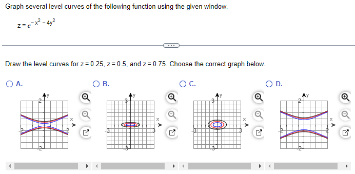 Solved Graph Several Level Curves Of The Following Function 5877