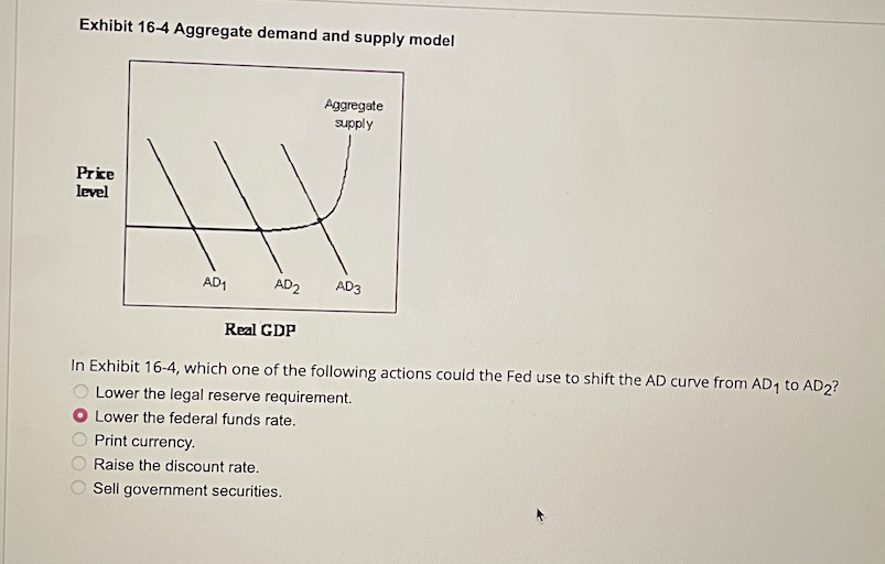 Solved In Exhibit 16-4, which one of the following actions | Chegg.com