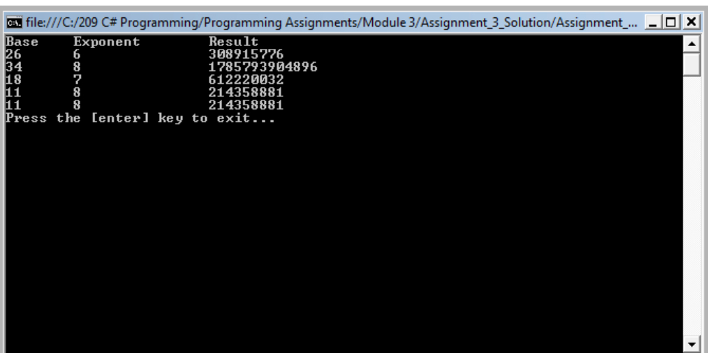 Solved Write a recursive method called Power(base, exponent) | Chegg.com Solved Write a recursive method called Power(base, exponent) | Chegg.com