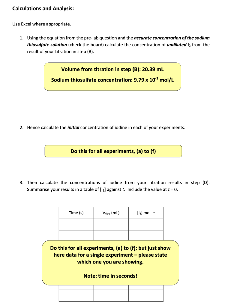 EXPERIMENTAL PROCEDURE This experiment requires a set | Chegg.com