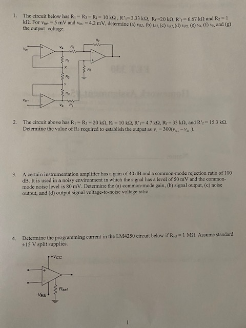 Solved question 4 only Determine the programming current | Chegg.com