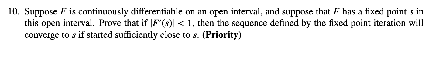 Solved 0 . Suppose F is continuously differentiable on an | Chegg.com