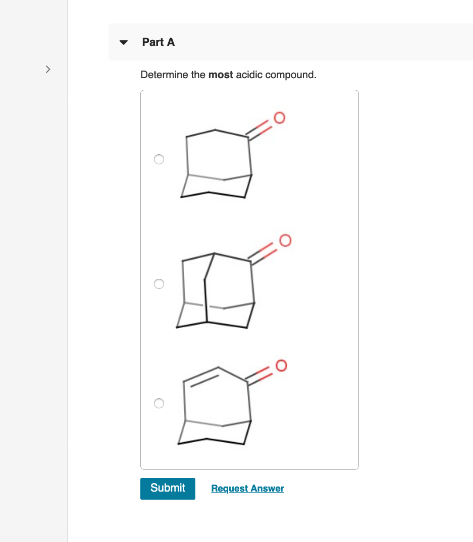 Solved Acidity: Determine the most acidic compound from | Chegg.com