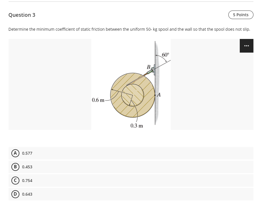 Solved Question 3 5 Points Determine The Minimum Coefficient