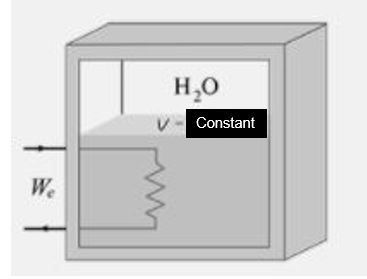 Solved A well-insulated rigid container contains 5 kg of | Chegg.com
