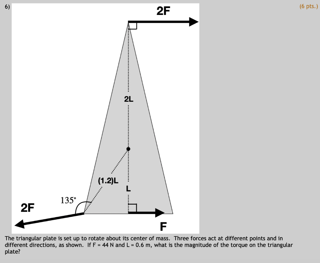 Solved A flat triangular plate of uniform density can be | Chegg.com